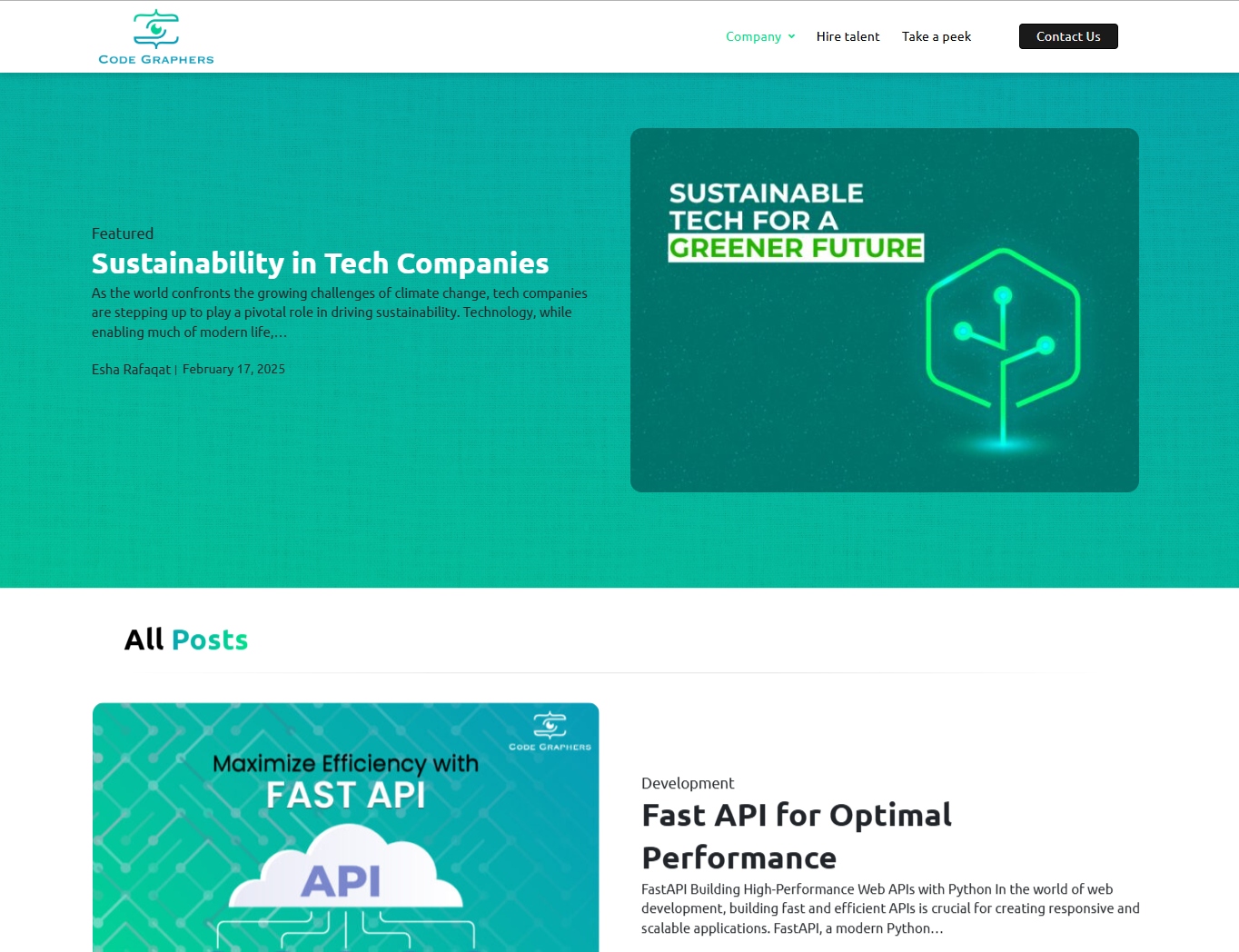 Blogs - Code Graphers